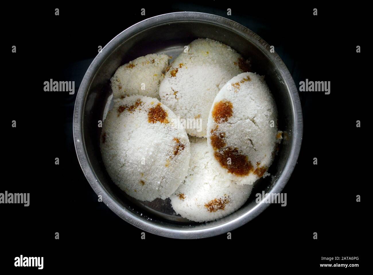Bhapa pitha (ভাপা পিঠা).Bhapa pitha is a type of rice pitha from ...