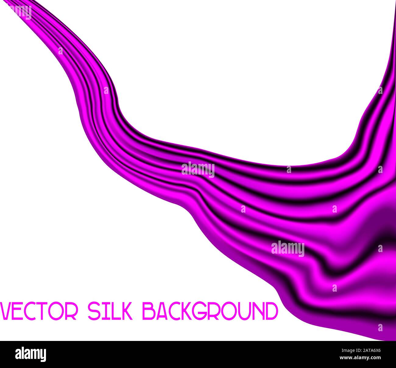 Flying silk Stock Vector Images - Alamy