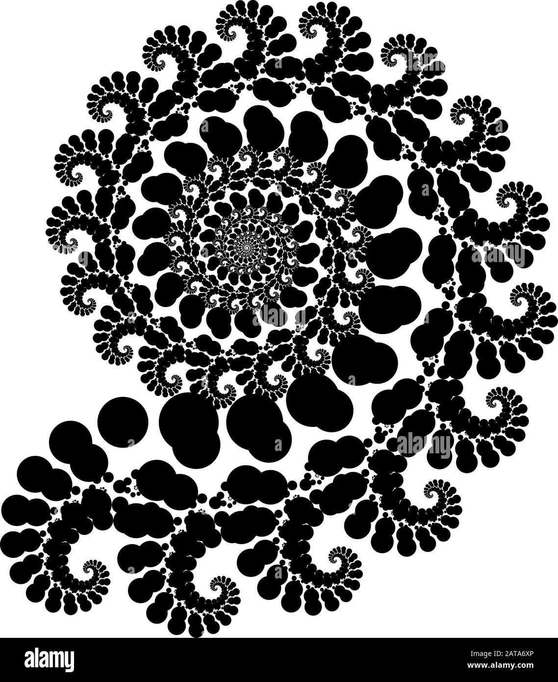 Helical vector vectors Black and White Stock Photos & Images - Alamy