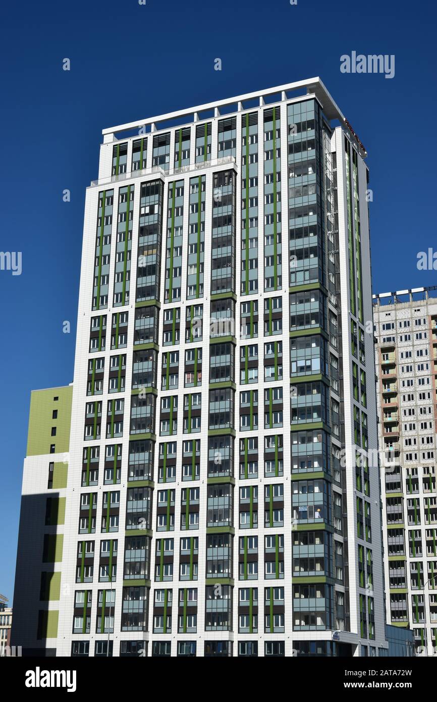 Modern buildings in Astana (Nur-Sultan), capital of Kazakhstan Stock ...