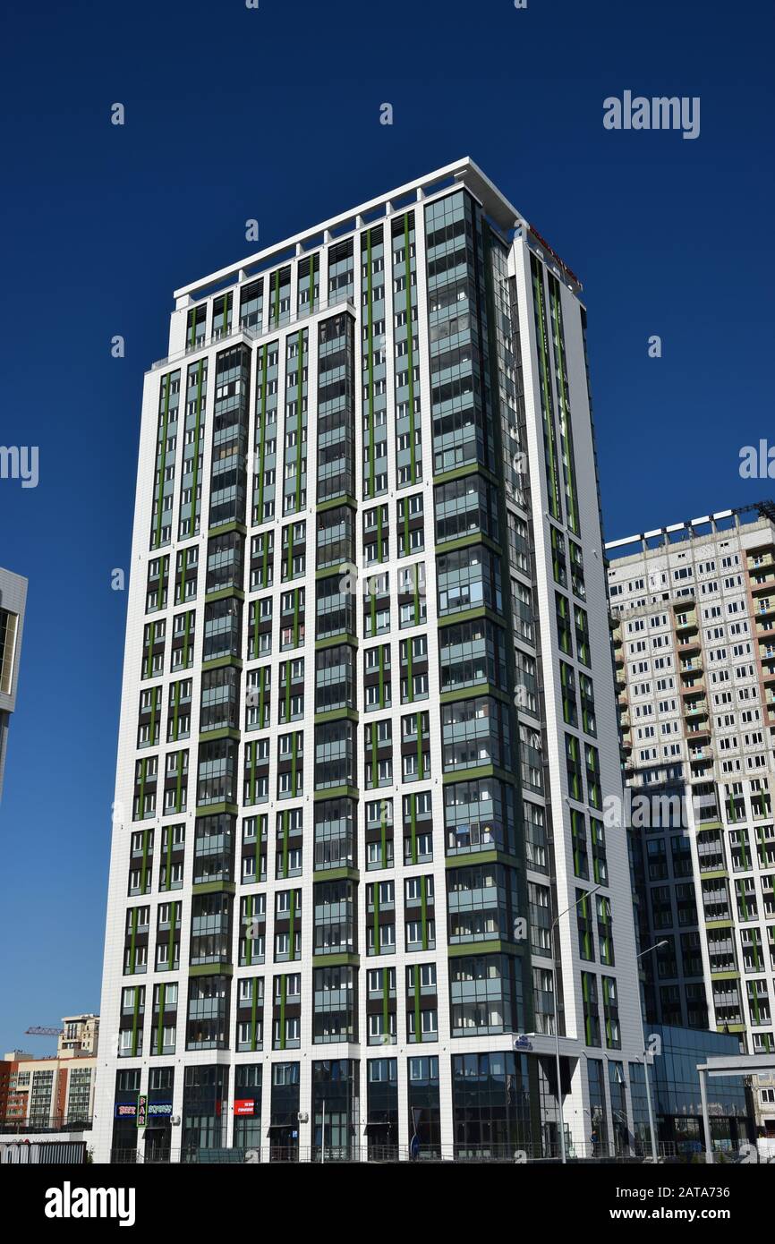 Modern buildings in Astana (Nur-Sultan), capital of Kazakhstan Stock ...