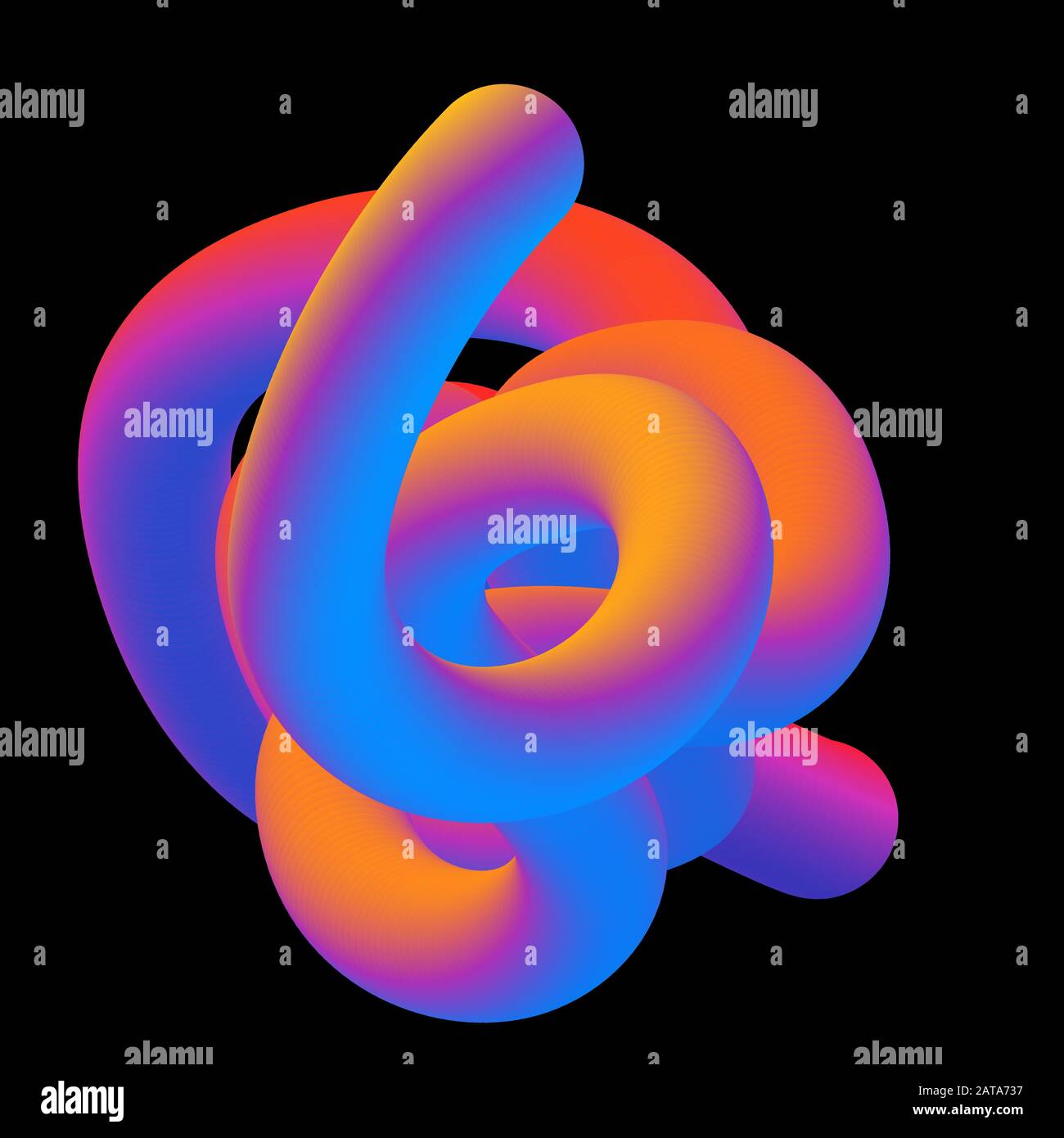 Vector Neon Bright Smear - Luminescent Paint Design Element Stock ...