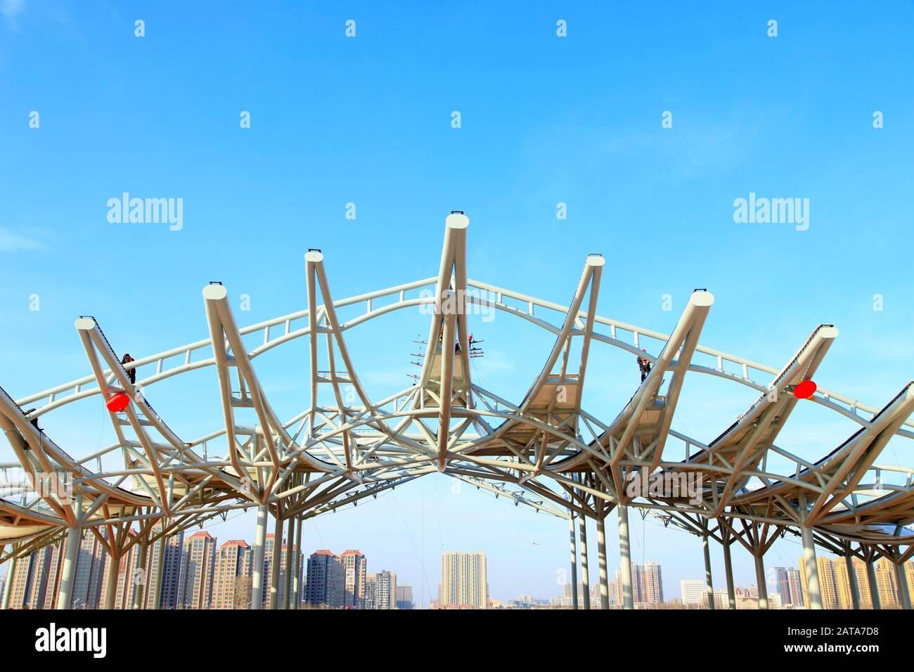 the steel structure Stock Photo - Alamy