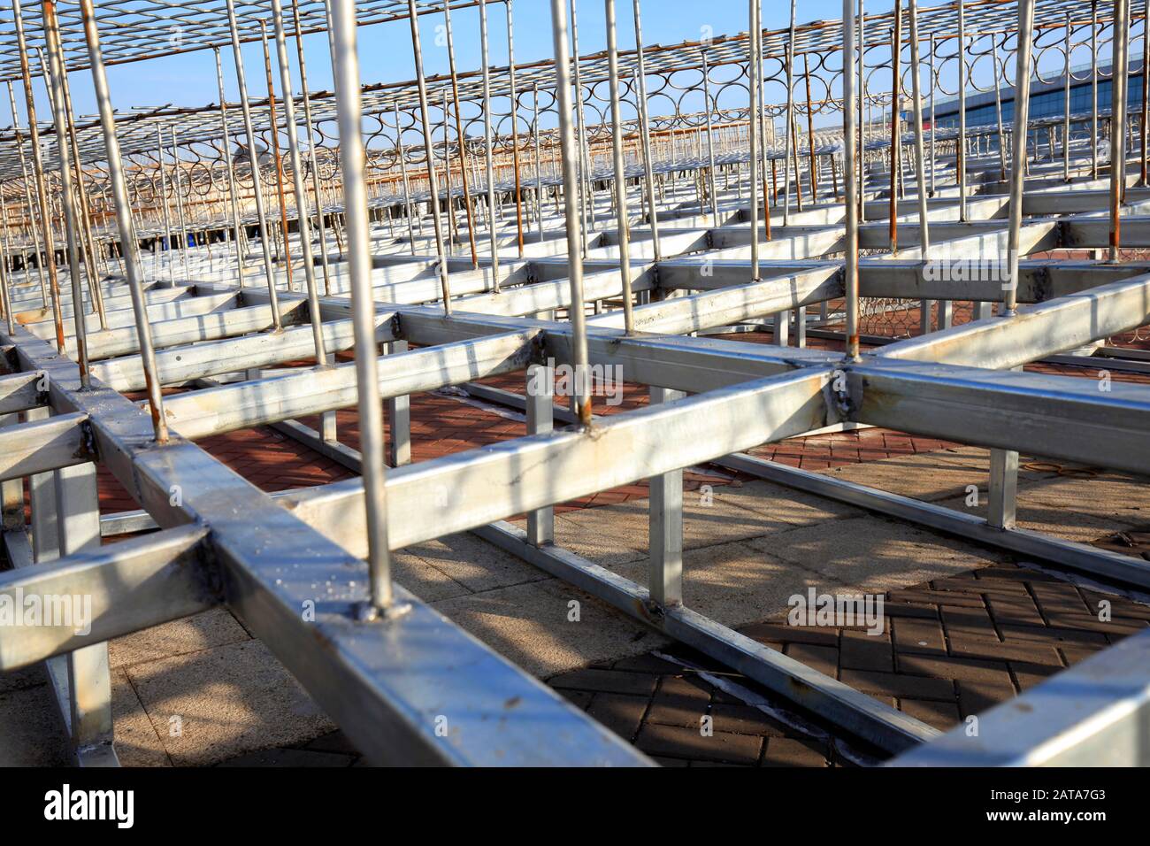 the steel structure Stock Photo - Alamy