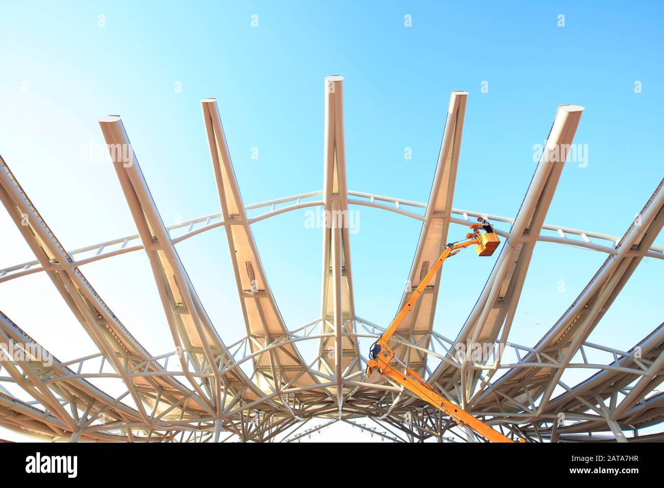 the steel structure Stock Photo - Alamy