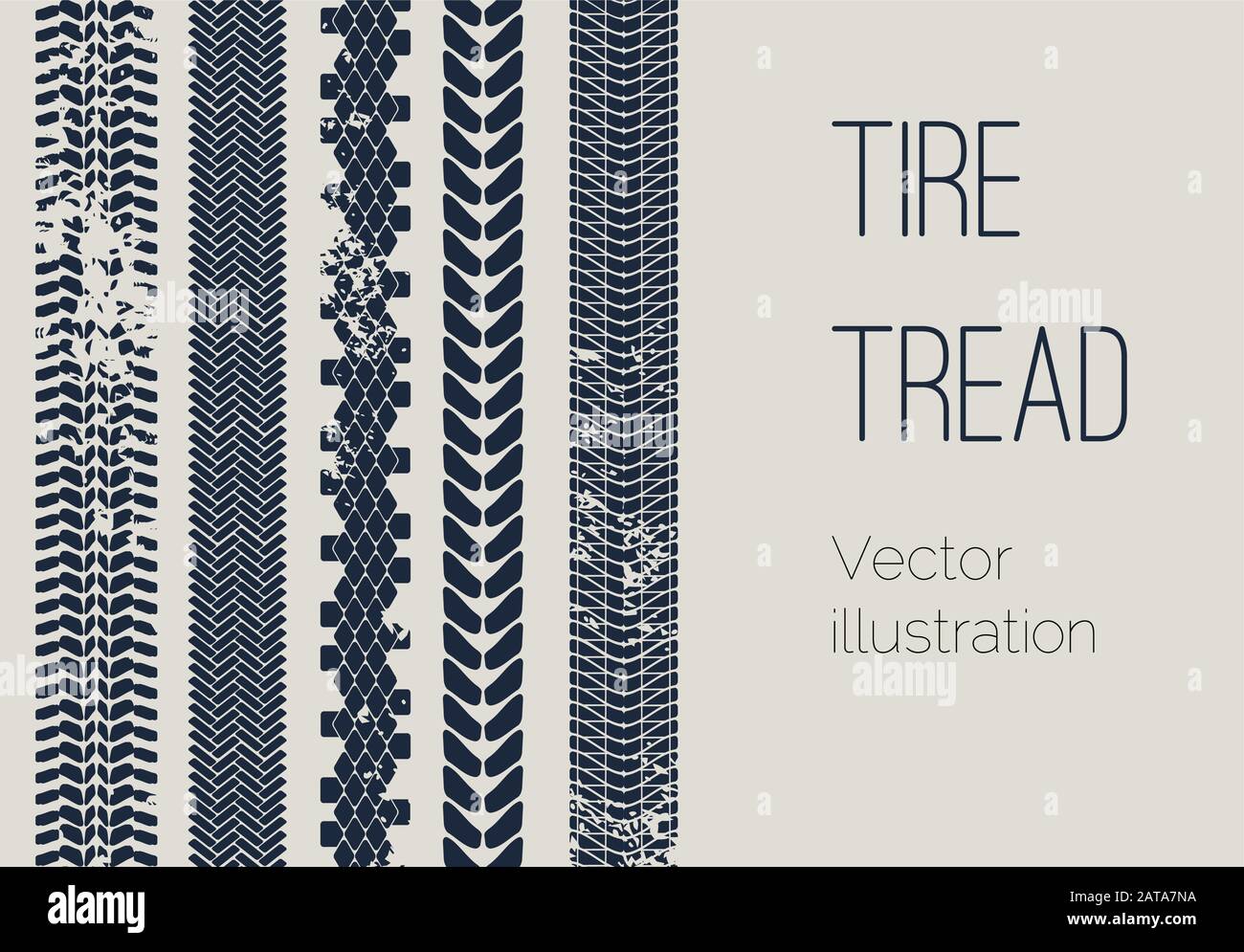 Vector Motor Tire Treads Background - Simple Transport Template for ...