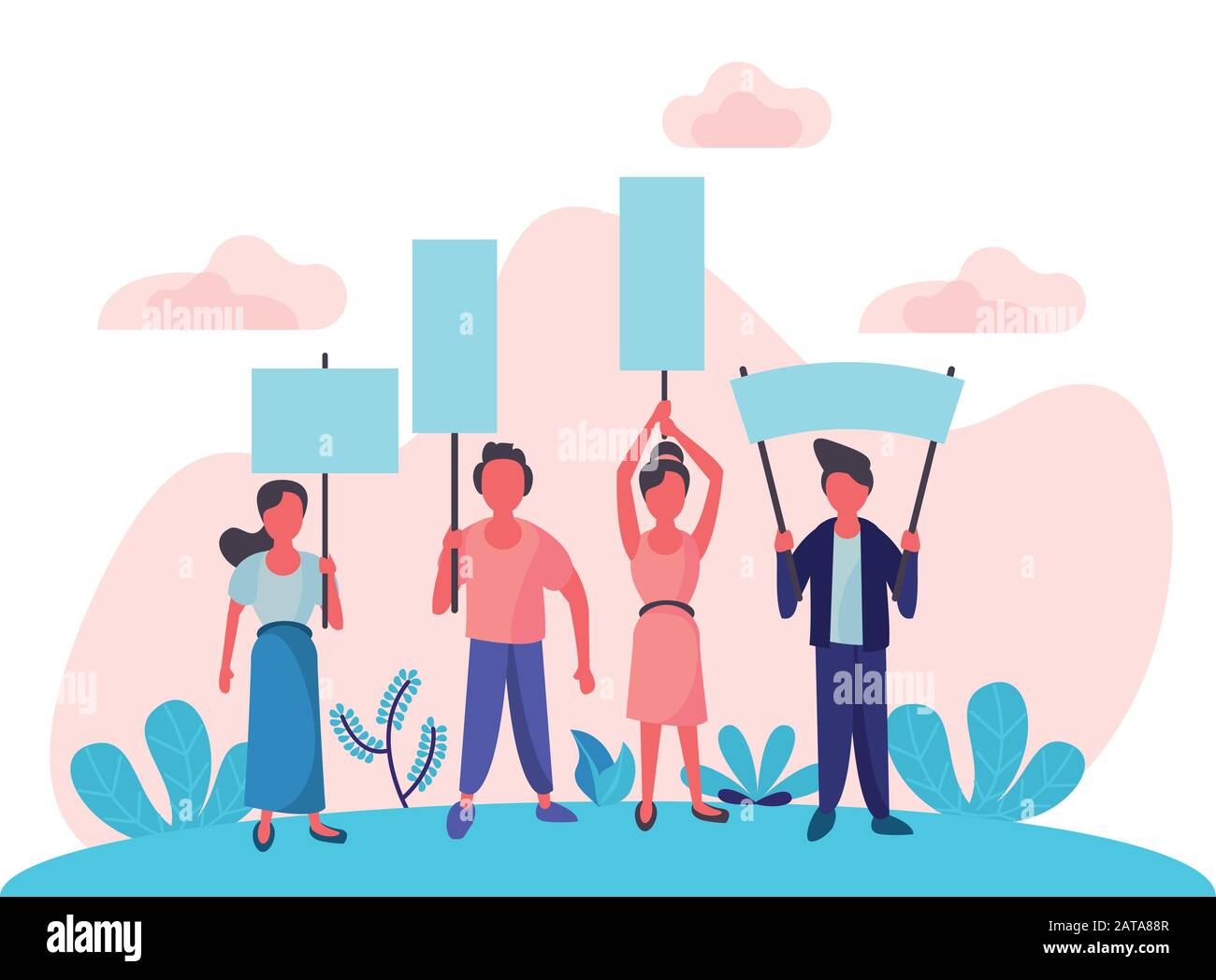 Forest rebellion Stock Vector Images - Alamy