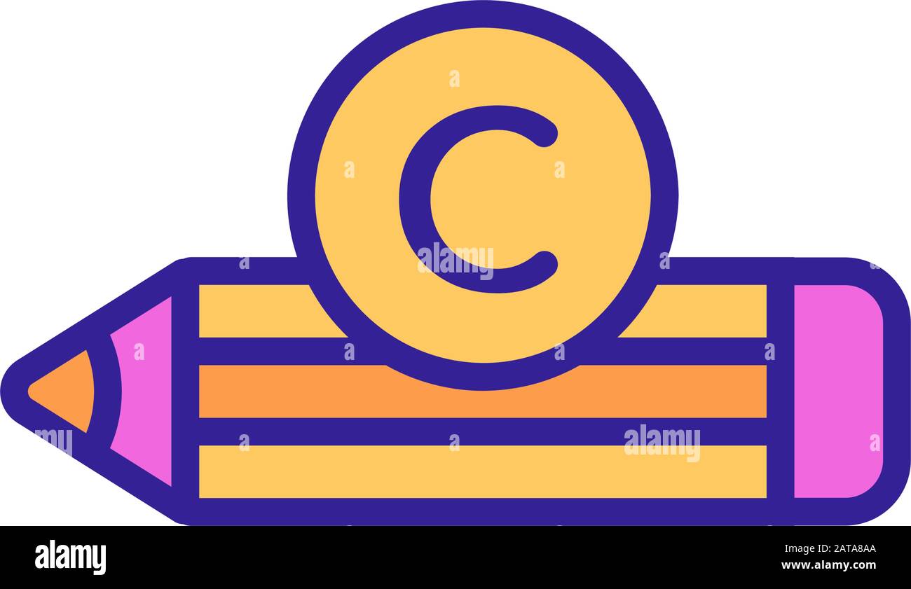 Journalism icon vector. Isolated contour symbol illustration Stock ...