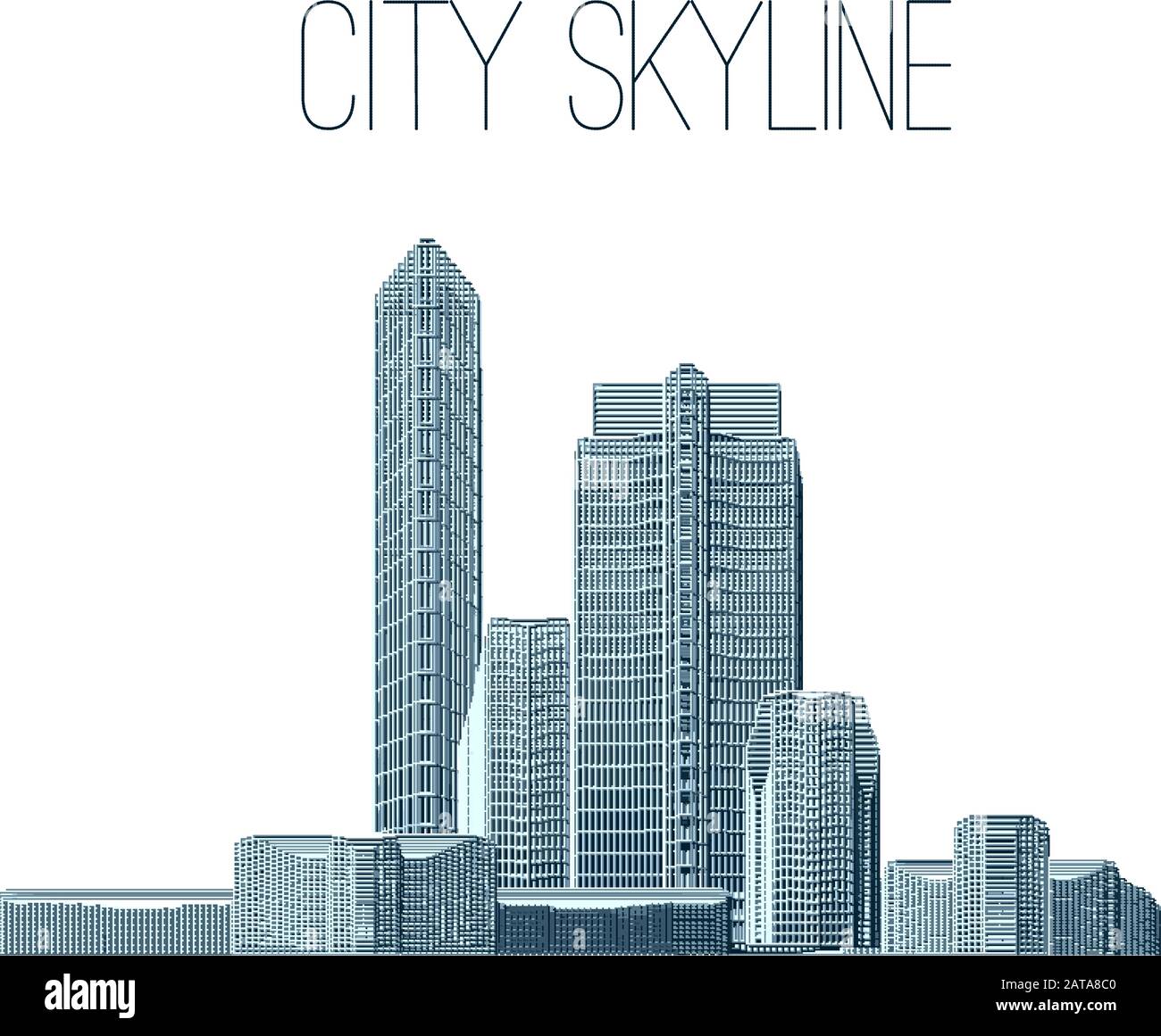 City Skyline Drawing Tumblr