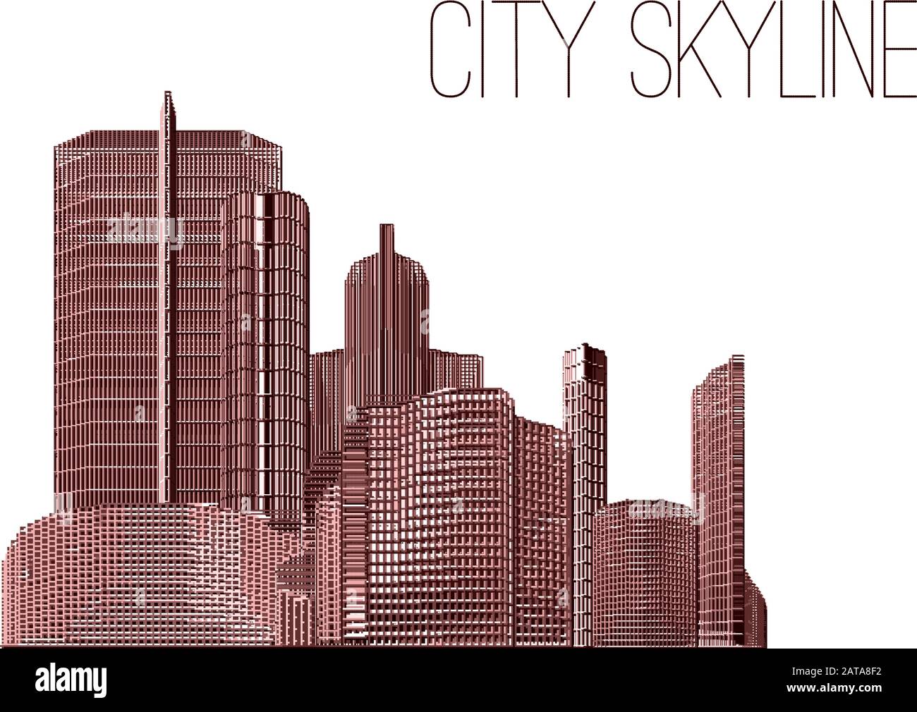 Drawing high rise buildings hi-res stock photography and images - Alamy