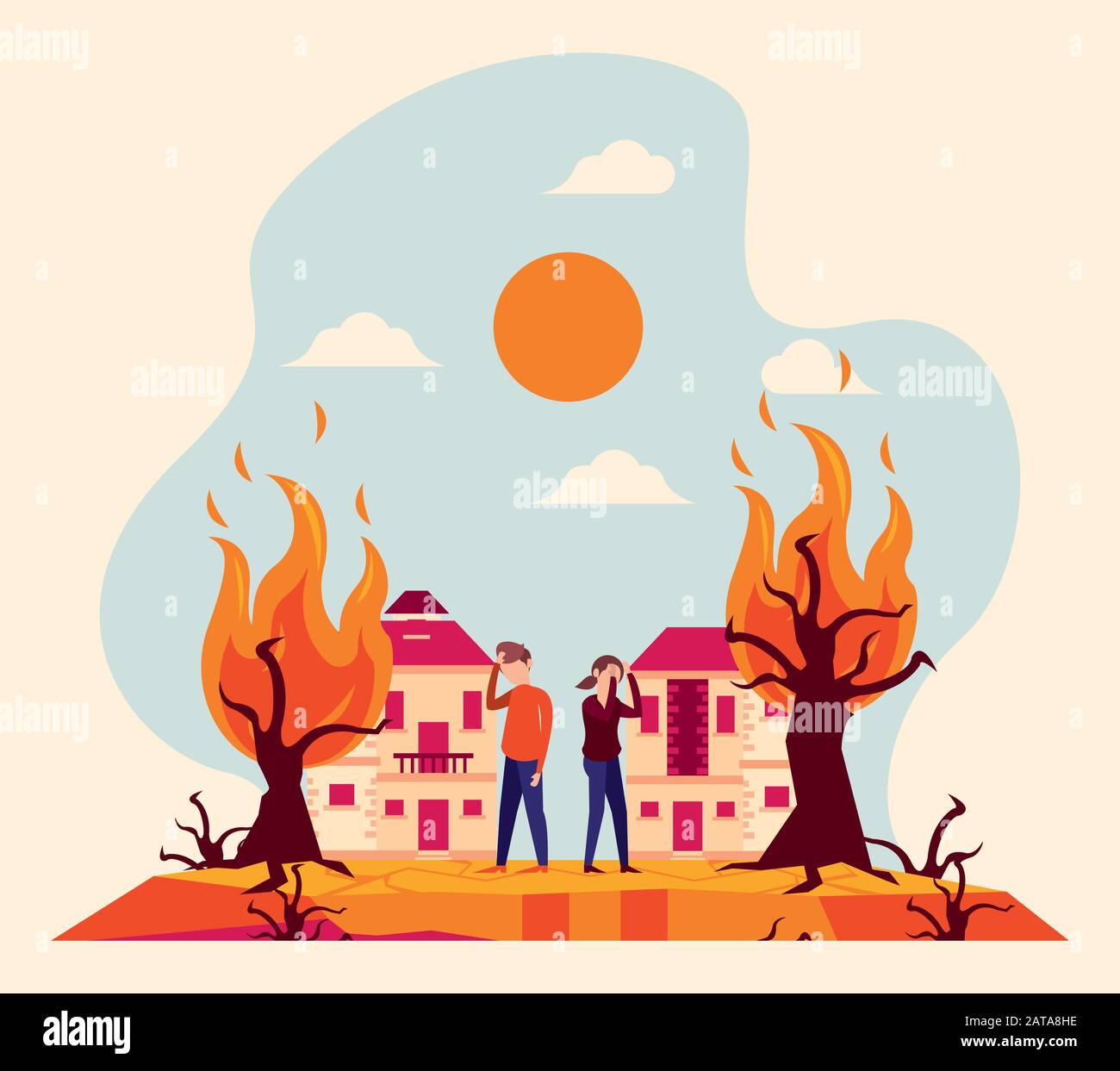 Fire aware Stock Vector Images - Alamy