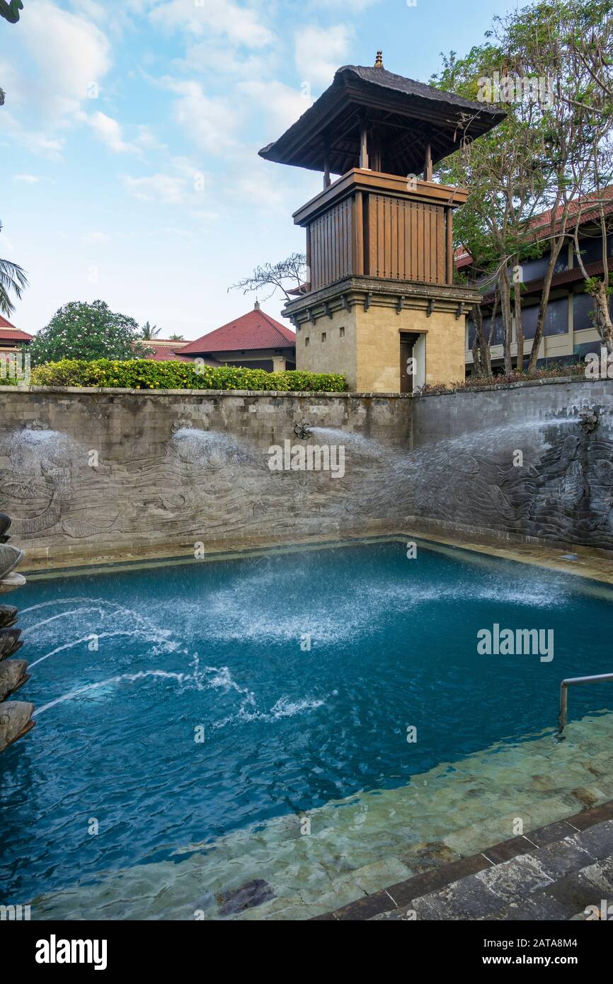 Intercontinental Hotel and Resort, Jimbaran Bay, Bali, Indonesia Stock ...