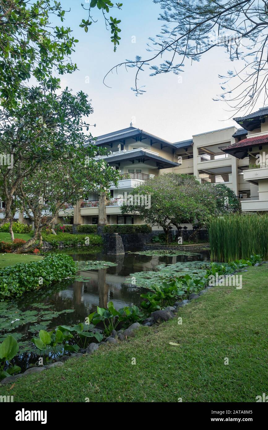 Intercontinental Hotel and Resort, Jimbaran Bay, Bali, Indonesia Stock ...