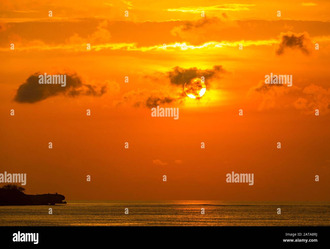 Jimbaran bay sunset hi-res stock photography and images - Alamy