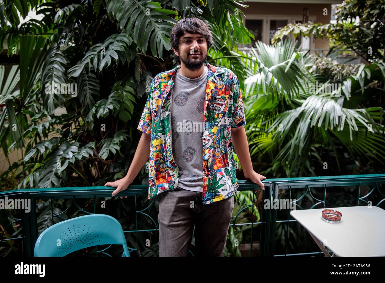 Director and film maker Sagar Singh Sivaramen is photographed during ...