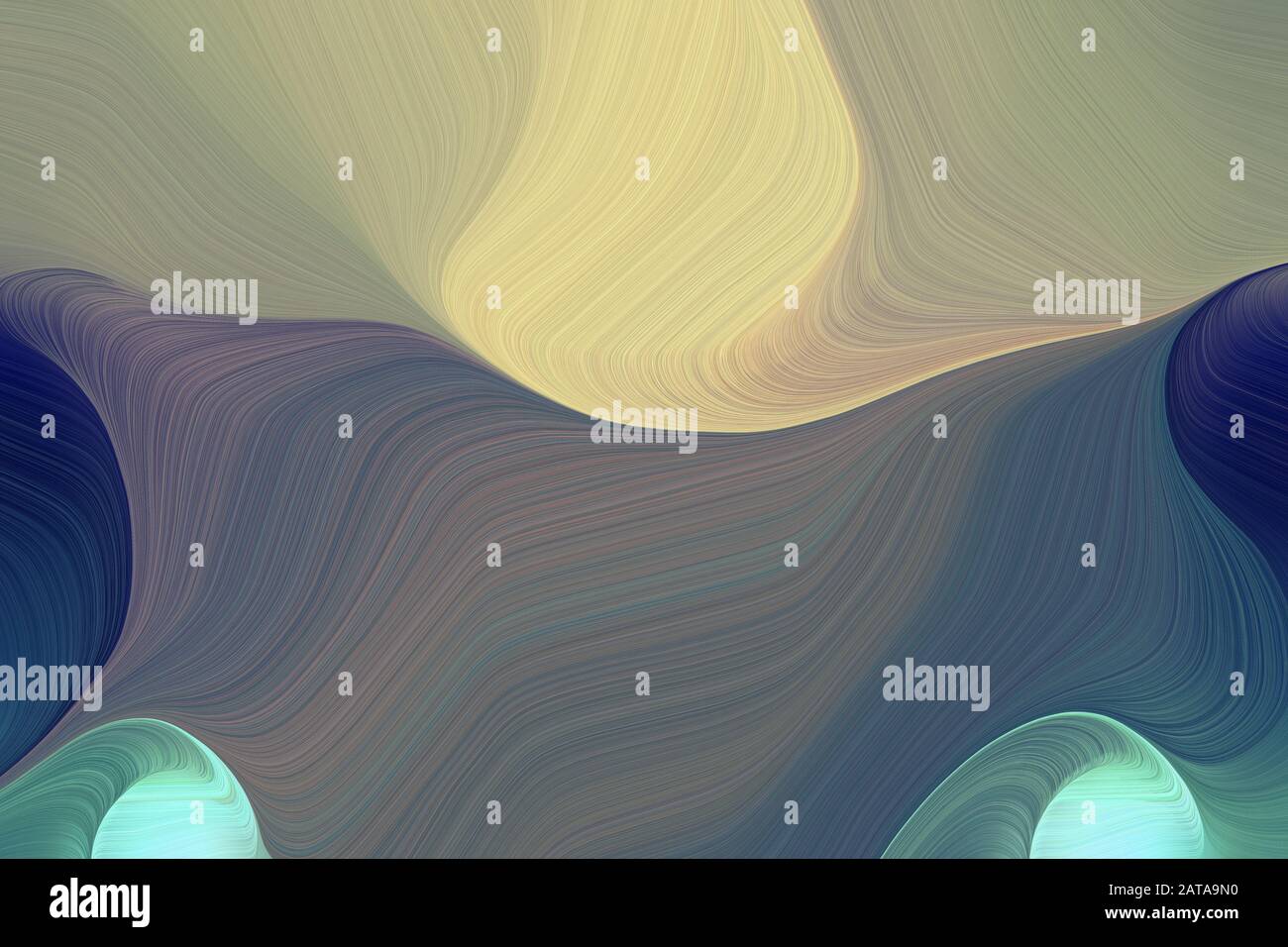 abstract artistic with contemporary waves design with old lavender, dim ...