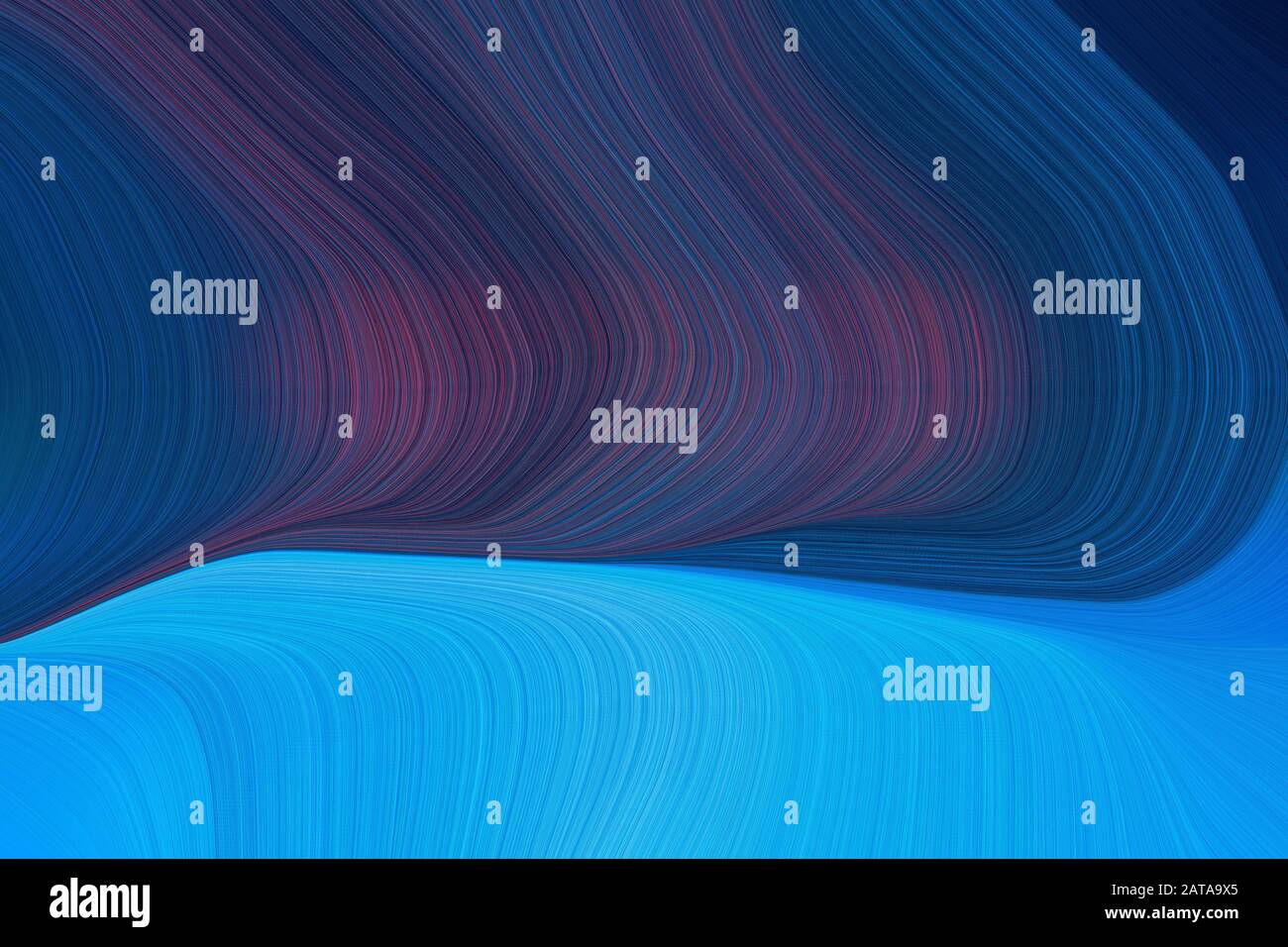 artistic wave lines with contemporary waves design with midnight blue ...