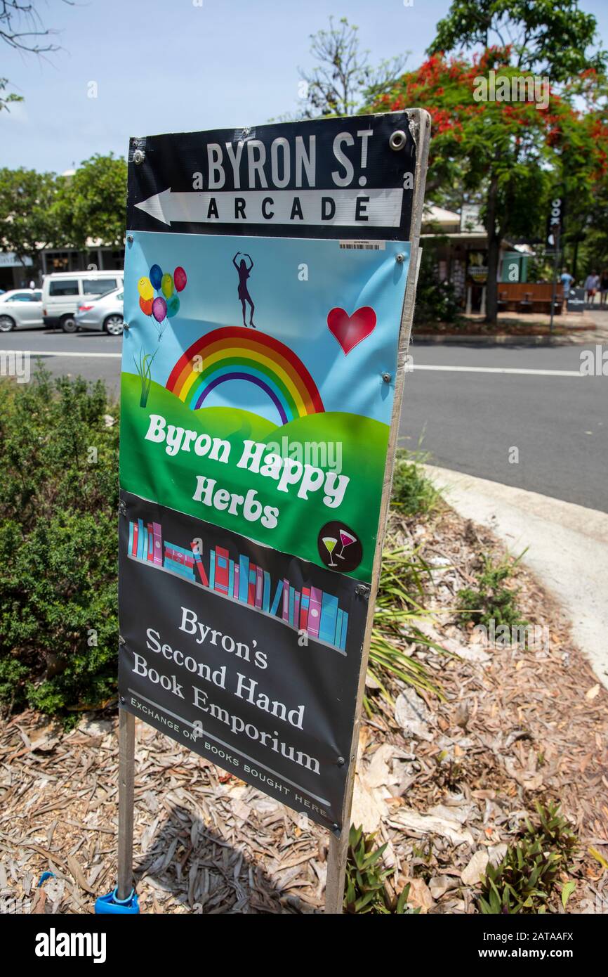 Byron arcade hi-res stock photography and images - Alamy