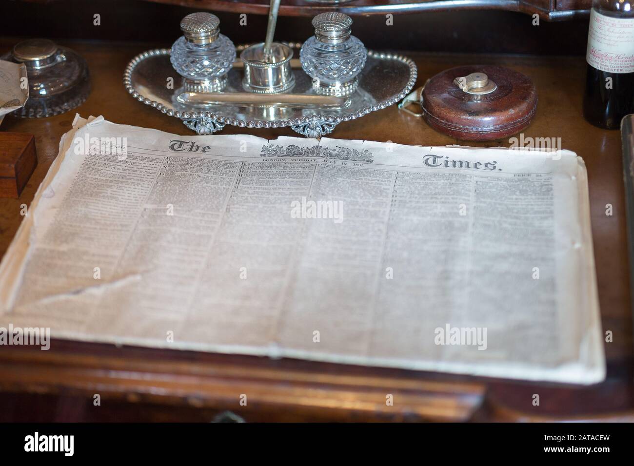 The Times: Old Copy of British Daily National Newspaper, 1881 year ...