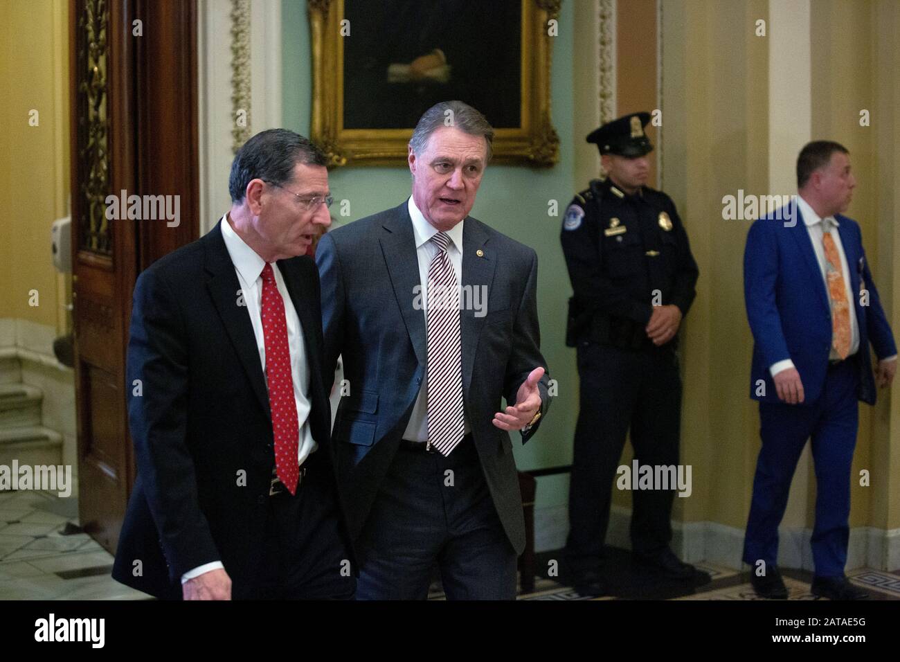 Washington, DC, USA. 31st Jan, 2020. United States Senator John ...
