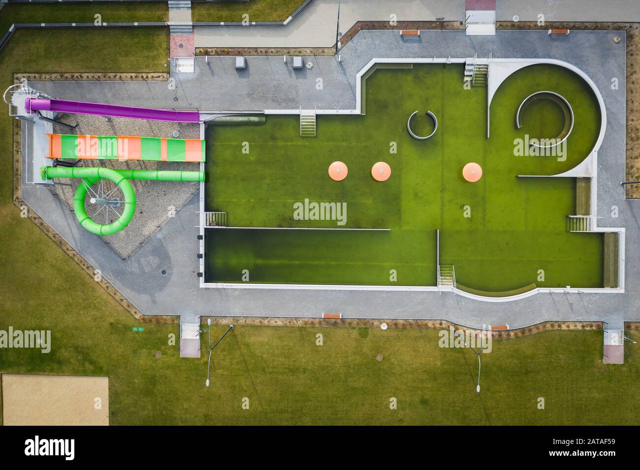 Aerial waterparks hi-res stock photography and images - Alamy