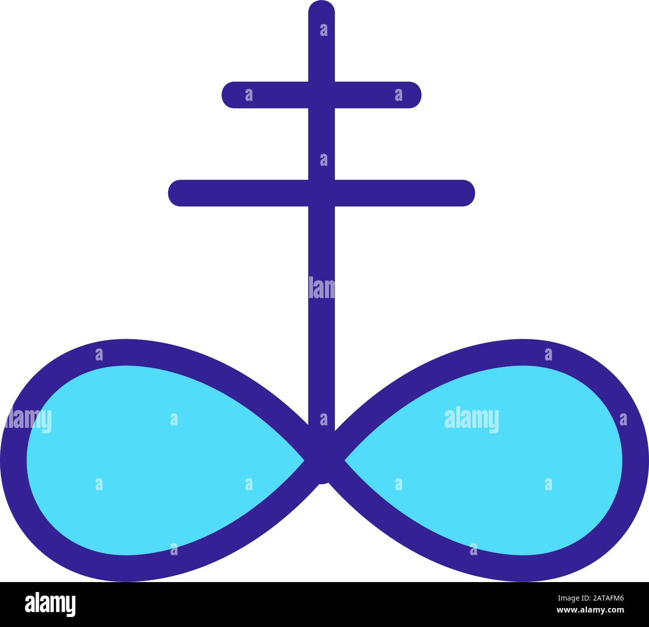 Magic sign icon vector. Isolated contour symbol illustration Stock ...