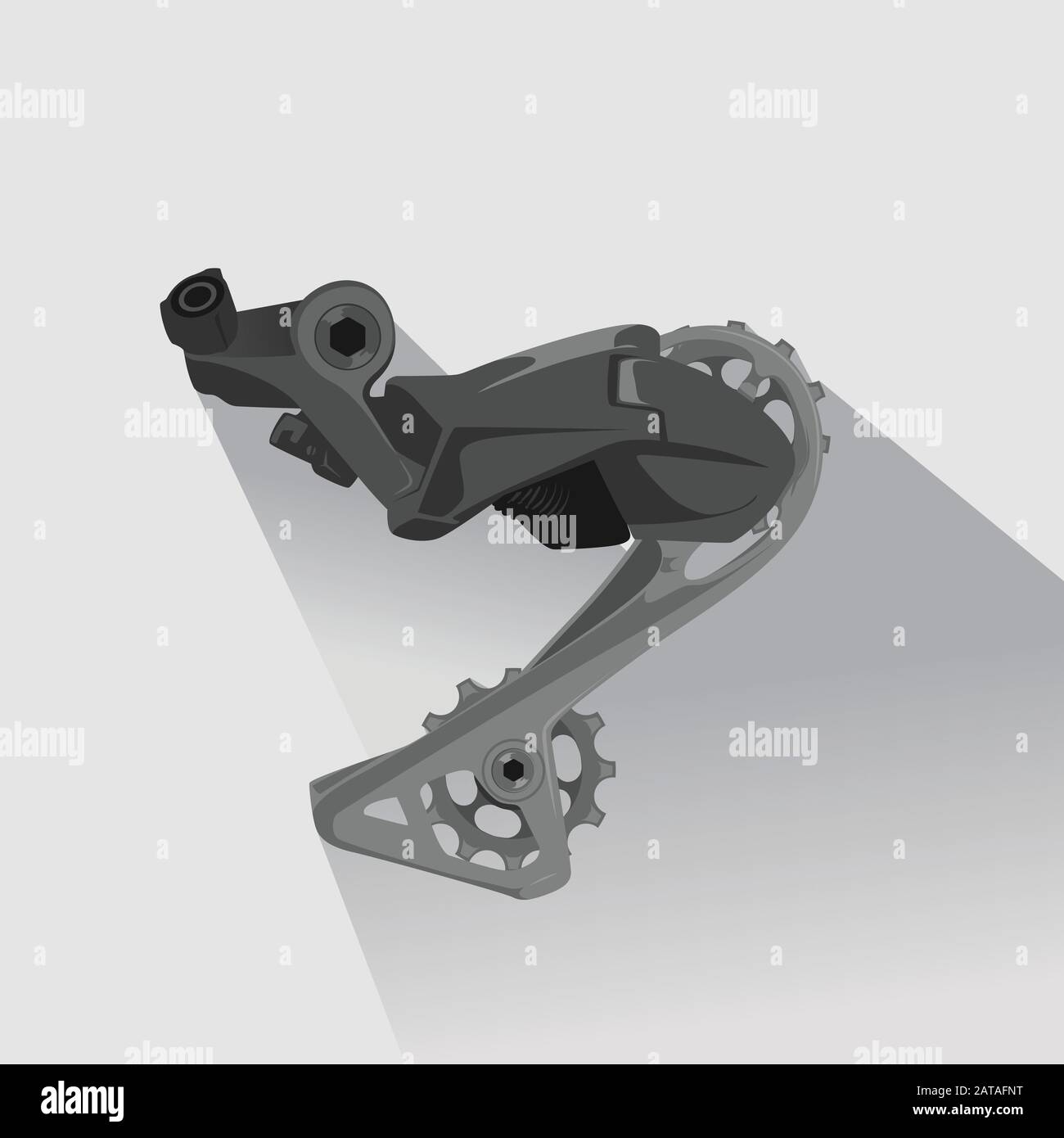 Bicycle rear derailleur icon Stock Vector Images - Alamy