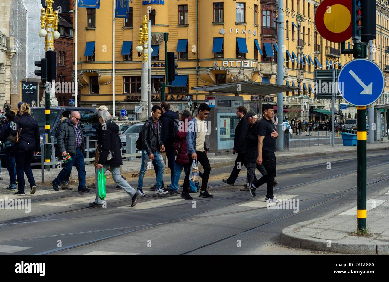 Ferry terminal gamla stan stockholm hi-res stock photography and images ...