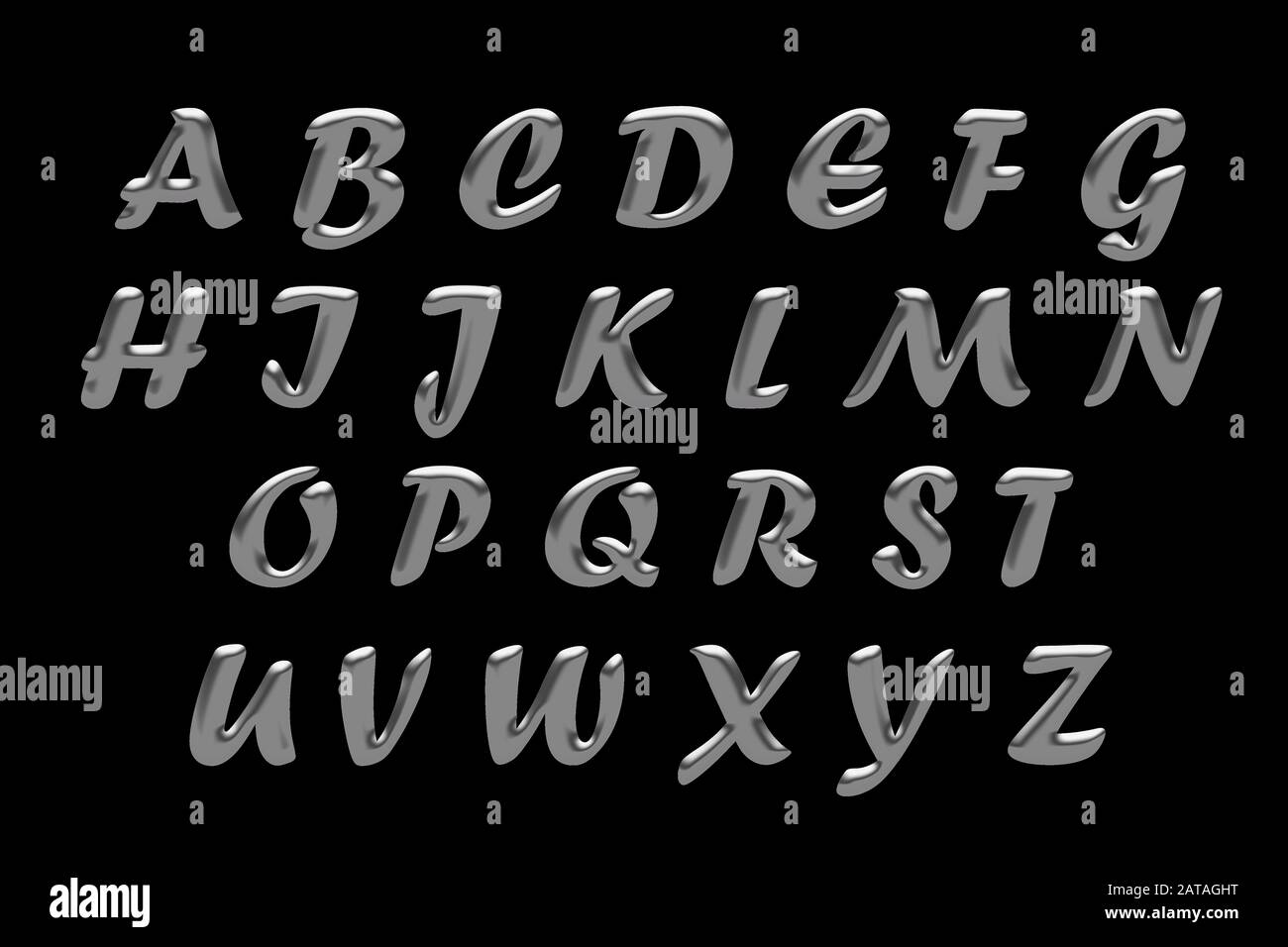 Typographic alphabet hi-res stock photography and images - Alamy