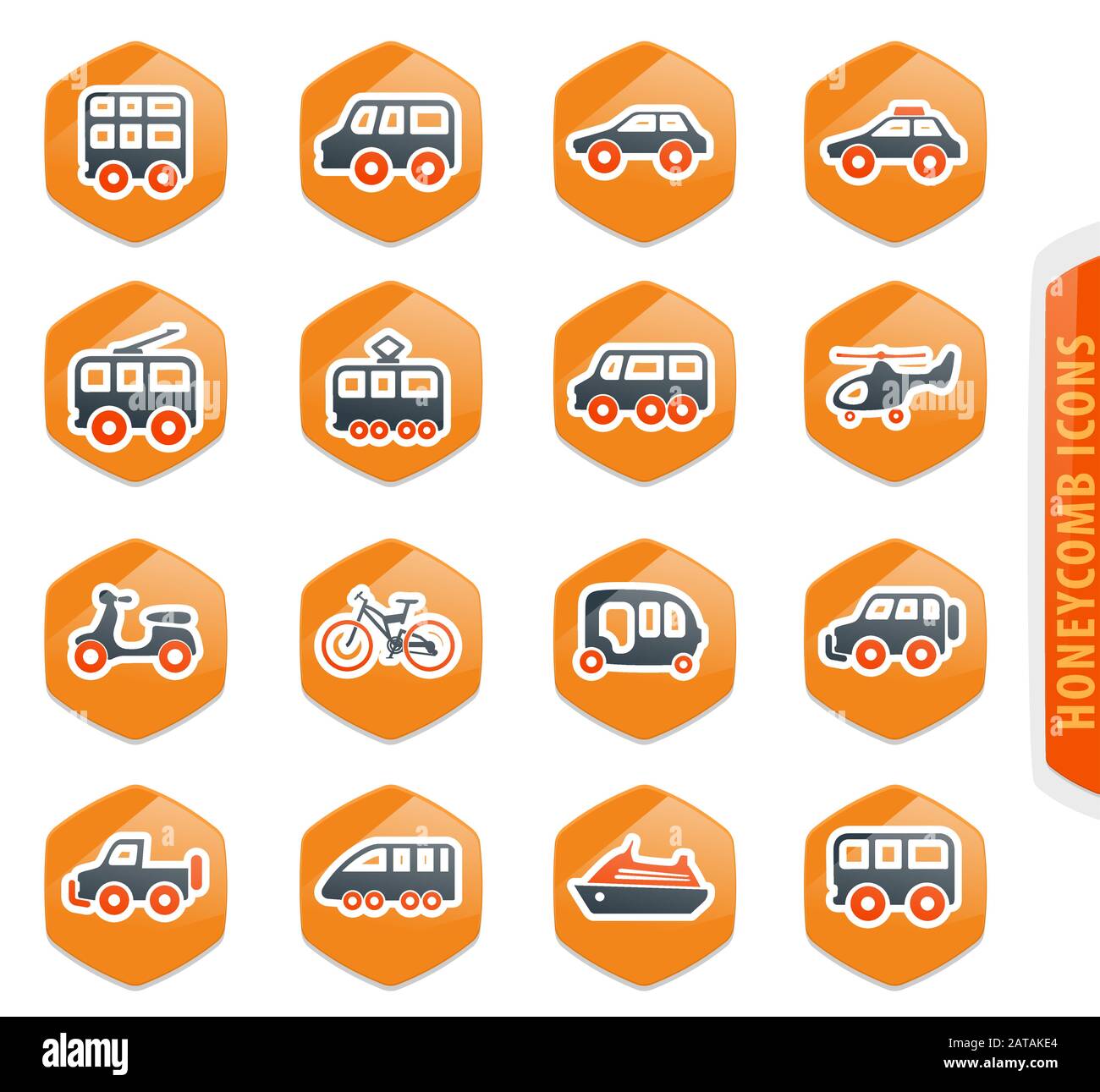 Public transport icons set Stock Vector Image & Art - Alamy