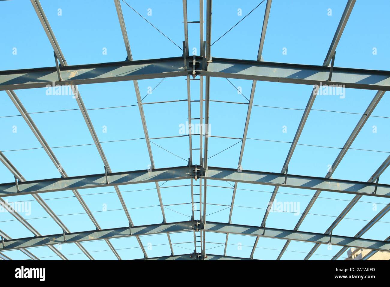 The steel structure Stock Photo - Alamy
