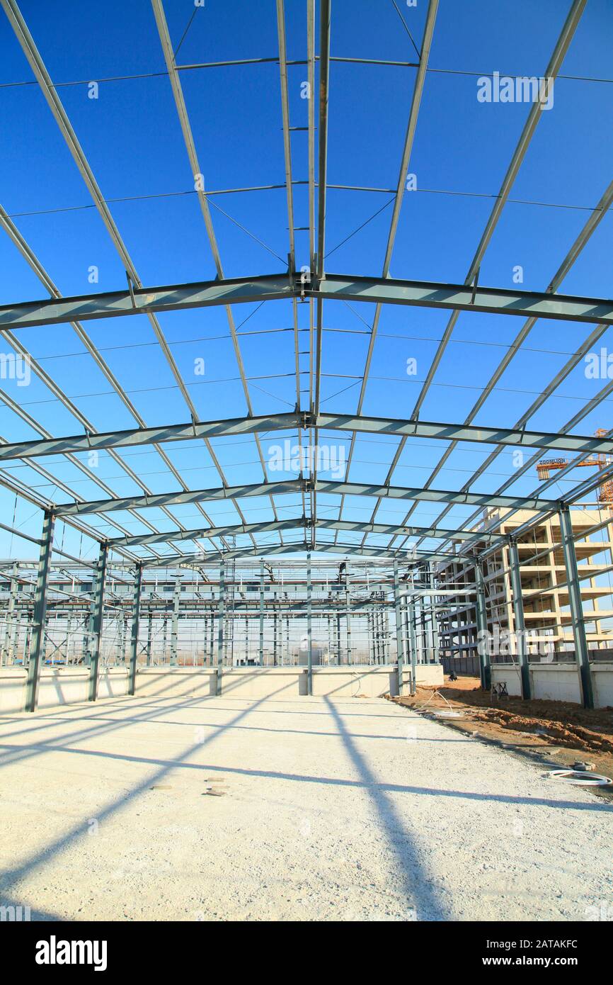 The steel structure Stock Photo - Alamy