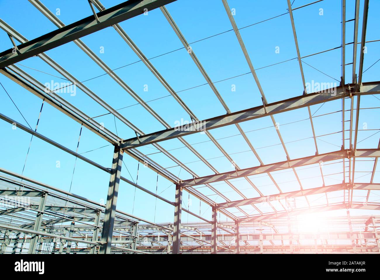 The steel structure Stock Photo - Alamy