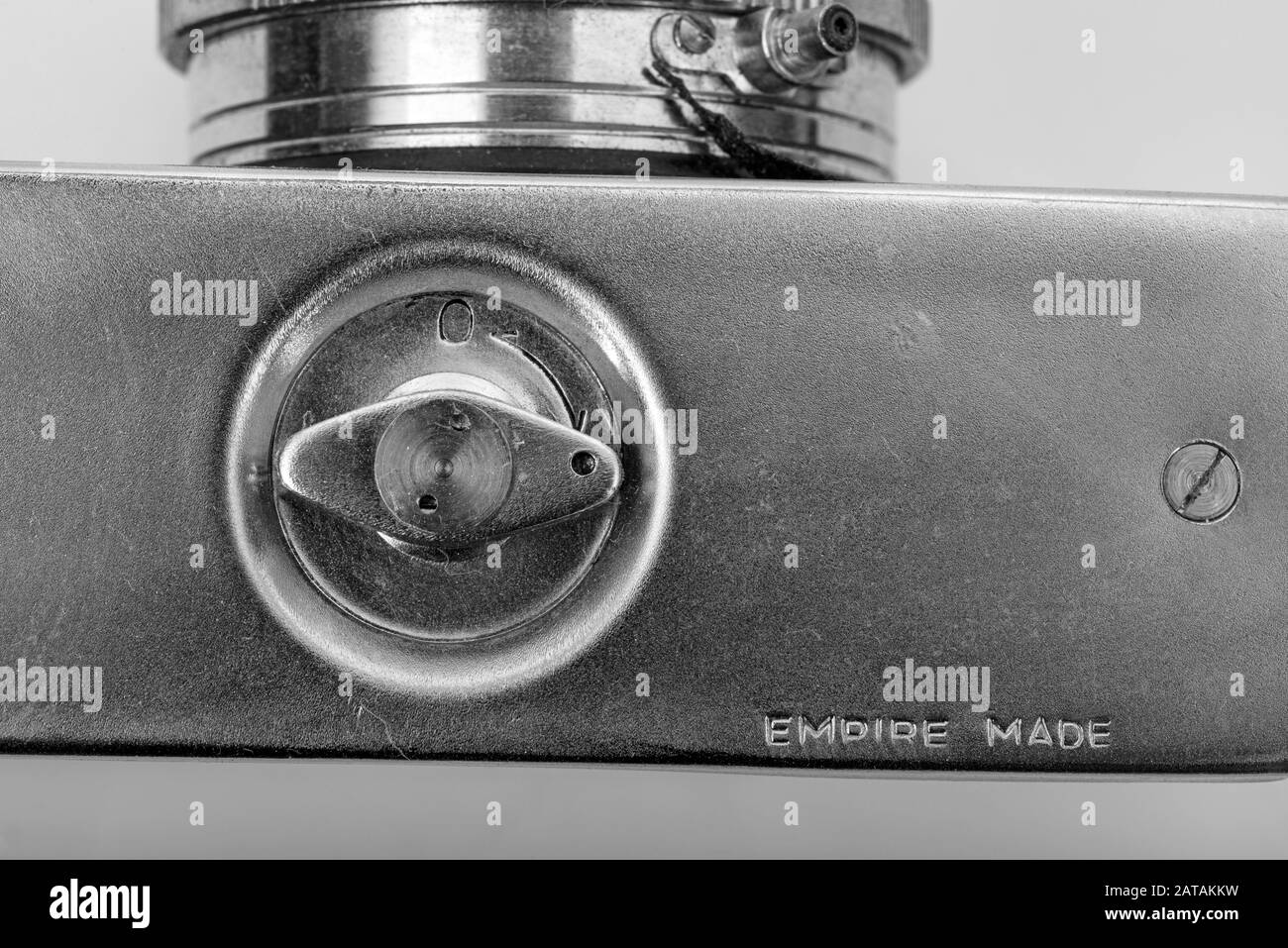 Fixed to the camera Black and White Stock Photos & Images - Alamy