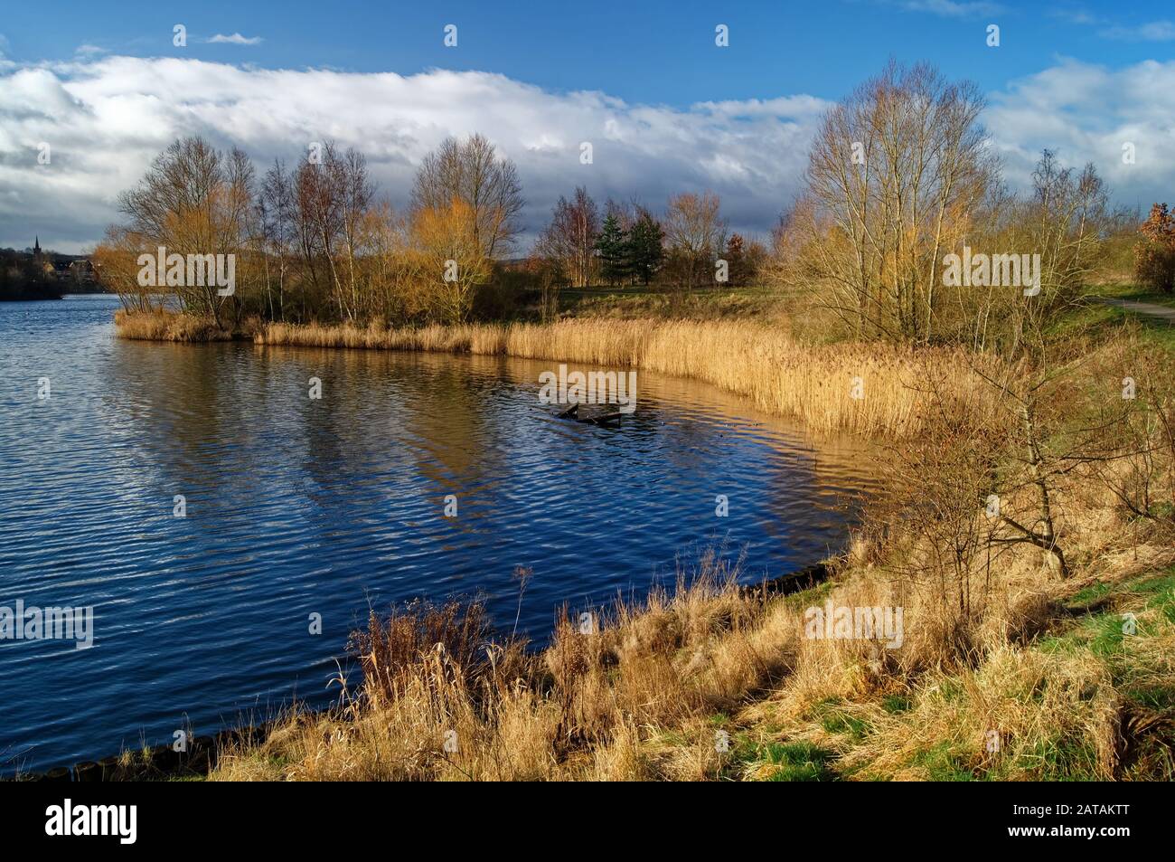 UK, South Yorkshire, Dearne Valley, Manvers Lake Stock Photo - Alamy