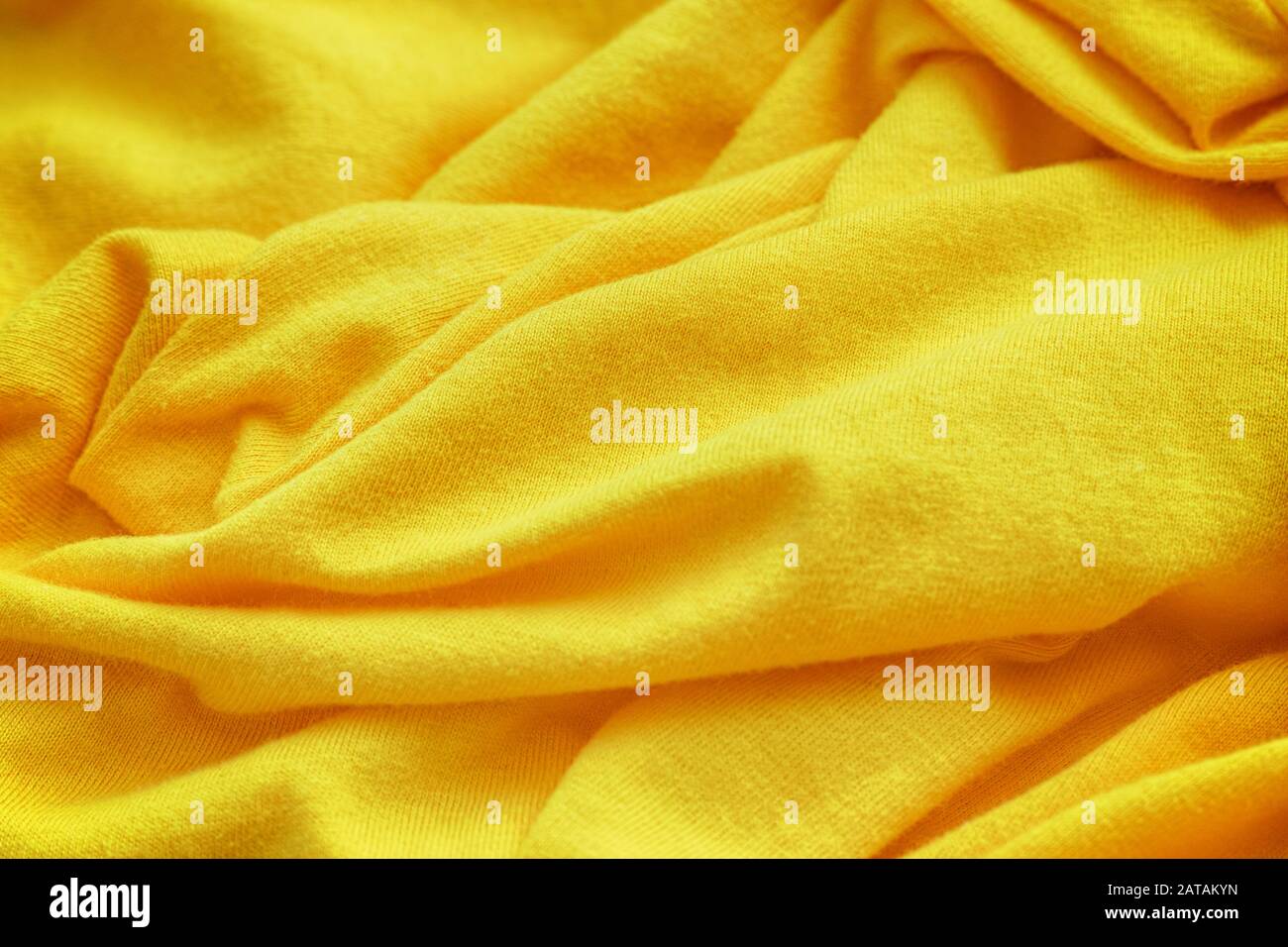 Yellow fabric texture background hi-res stock photography and images ...