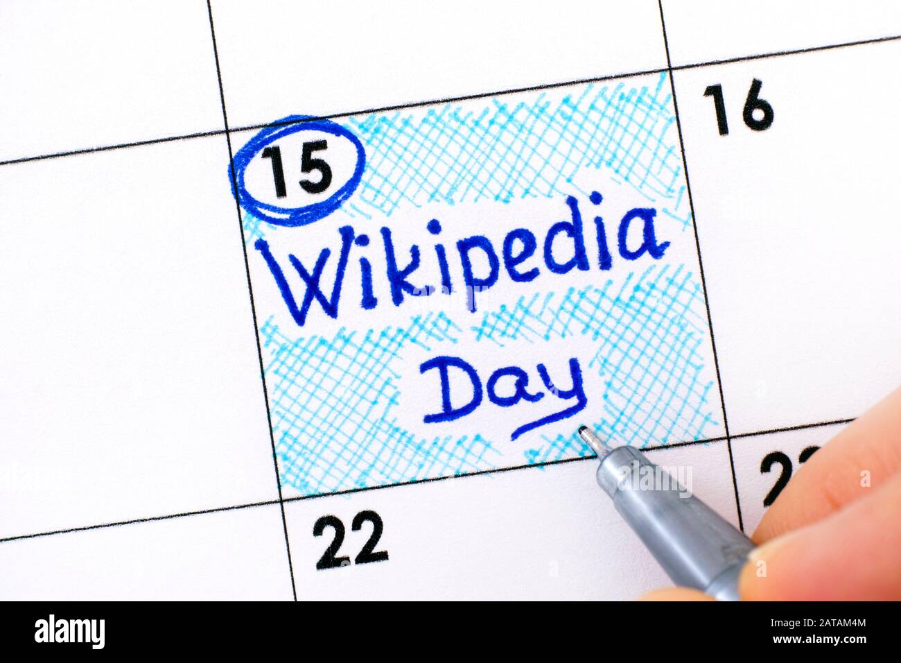 Wikipedia day hi-res stock photography and images - Alamy