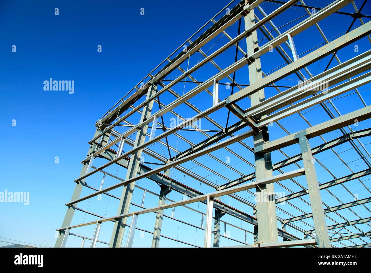 The steel structure Stock Photo - Alamy