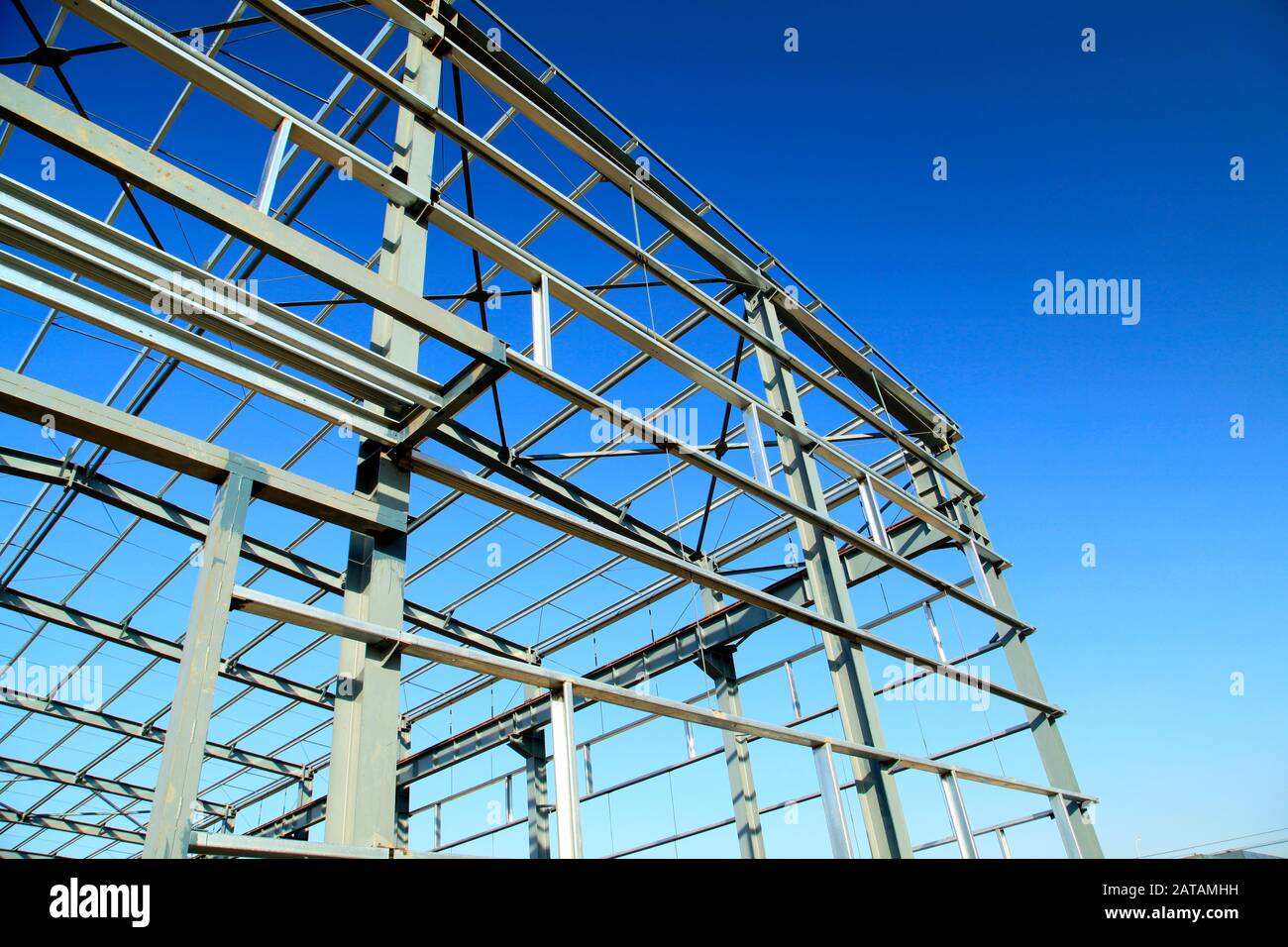 The steel structure Stock Photo - Alamy