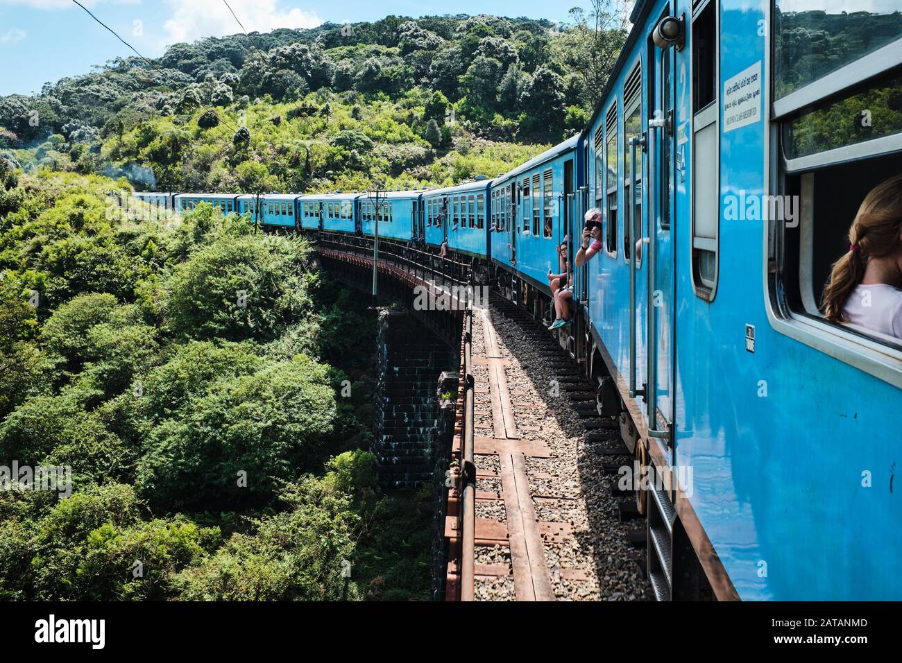 Passing train in nature over hi-res stock photography and images - Alamy
