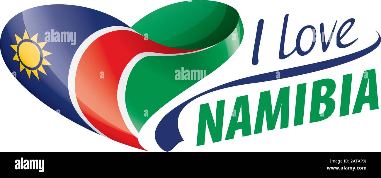 I love namibia Stock Vector Images - Alamy