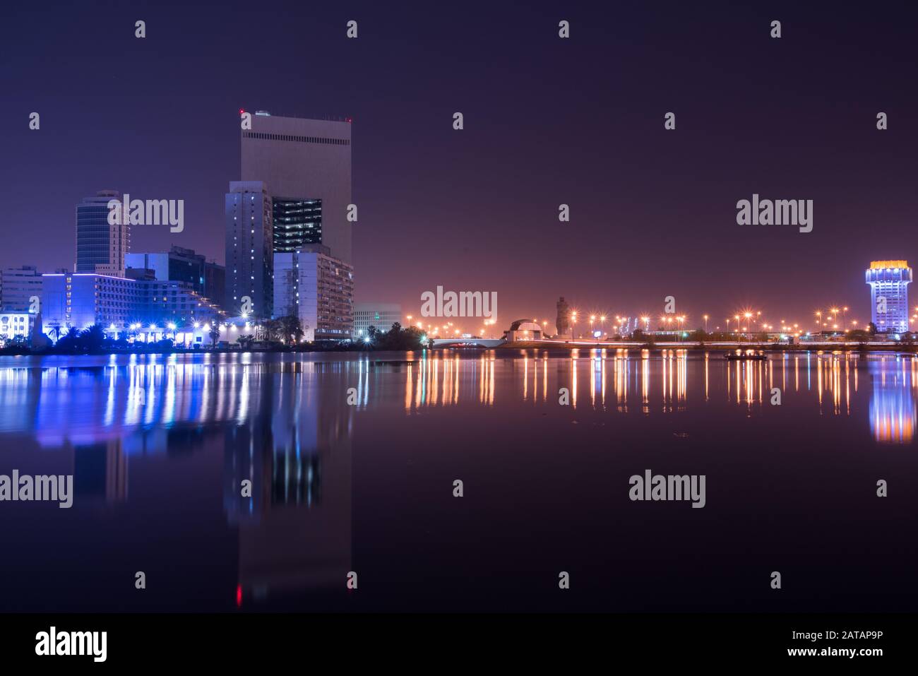 Saudi night city hi-res stock photography and images - Alamy