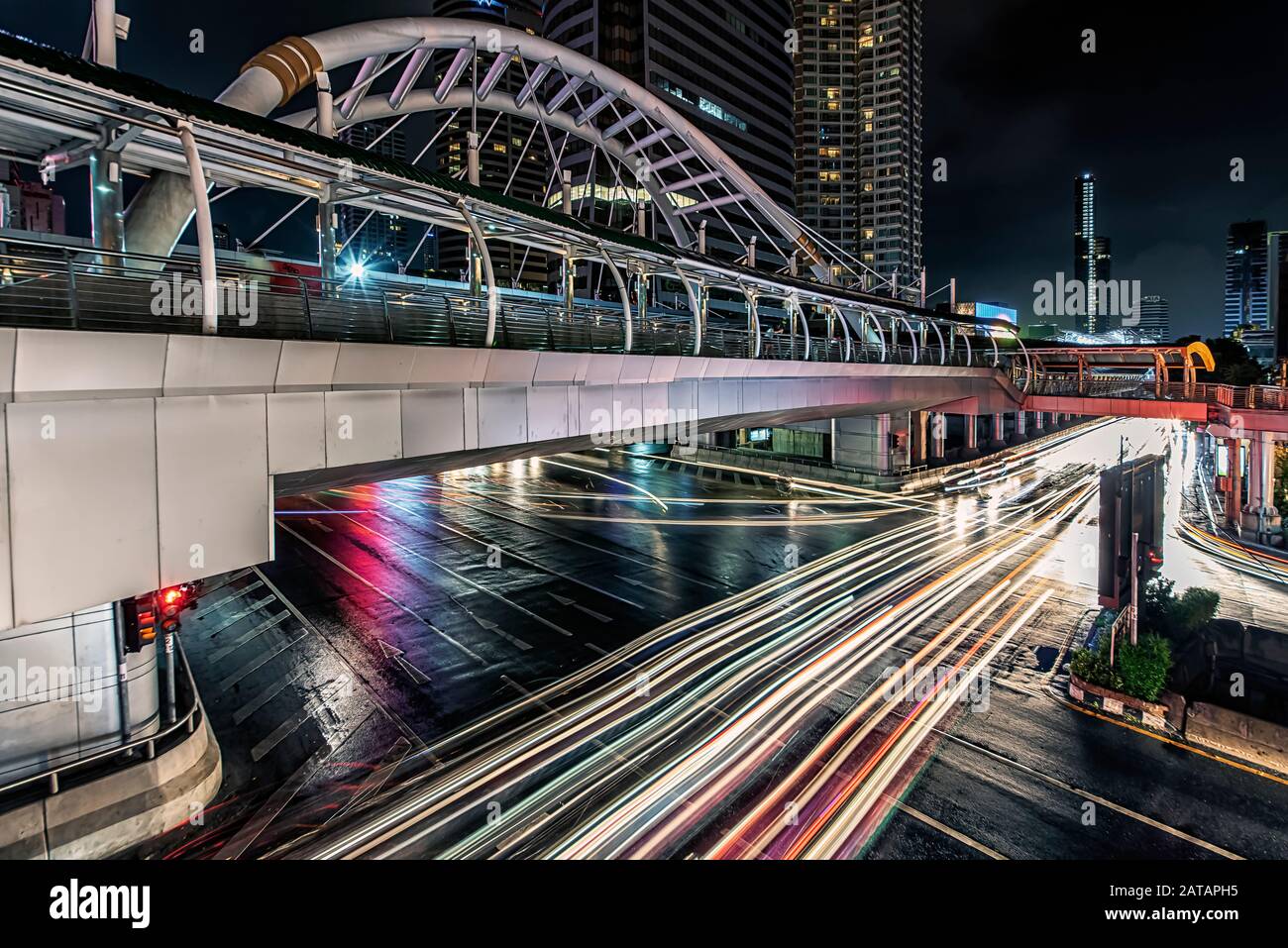 Sathorn Taksin Bridge High Resolution Stock Photography and Images - Alamy