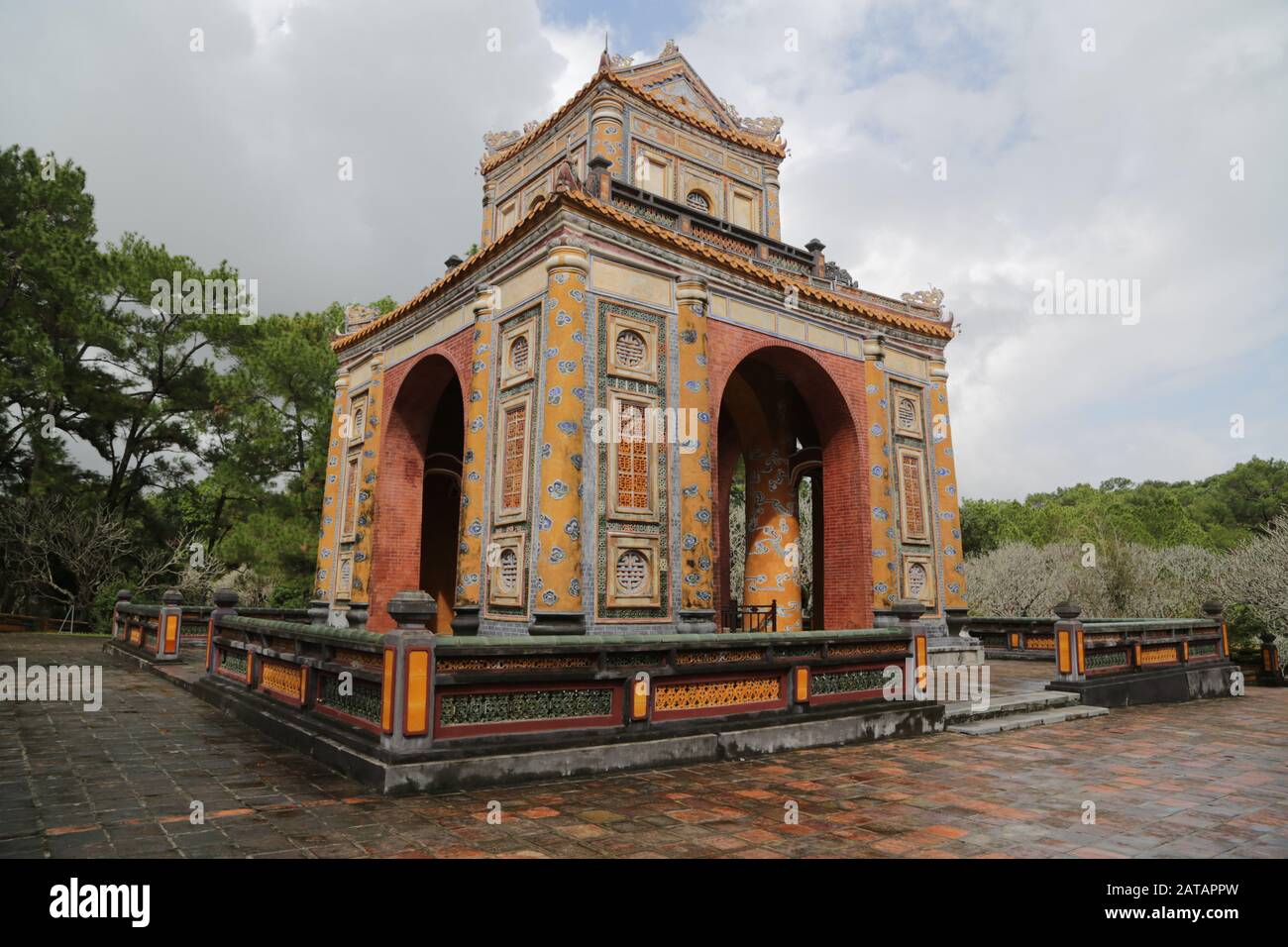 in vietnam hanoi the old buildings and historical site of building ...