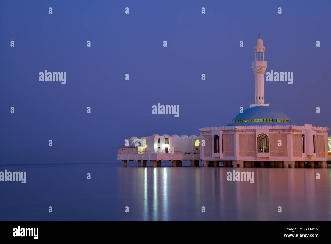 Masjid Al Rahma, Jeddah’s floating mosque Stock Photo - Alamy