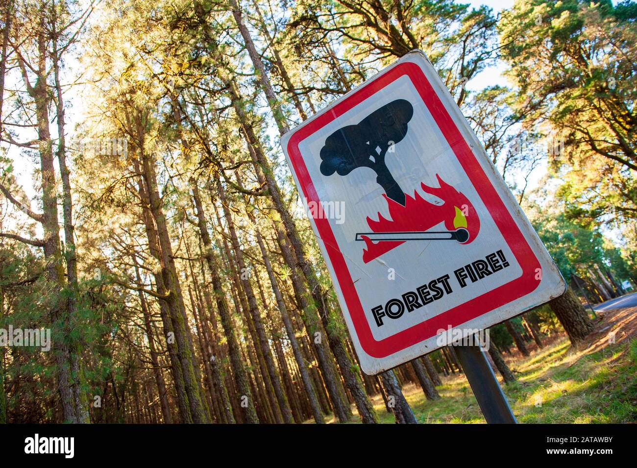 Australia fire danger sign hi-res stock photography and images - Alamy
