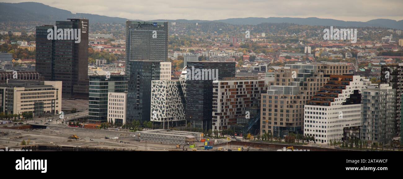 The financial district taken hi-res stock photography and images - Alamy