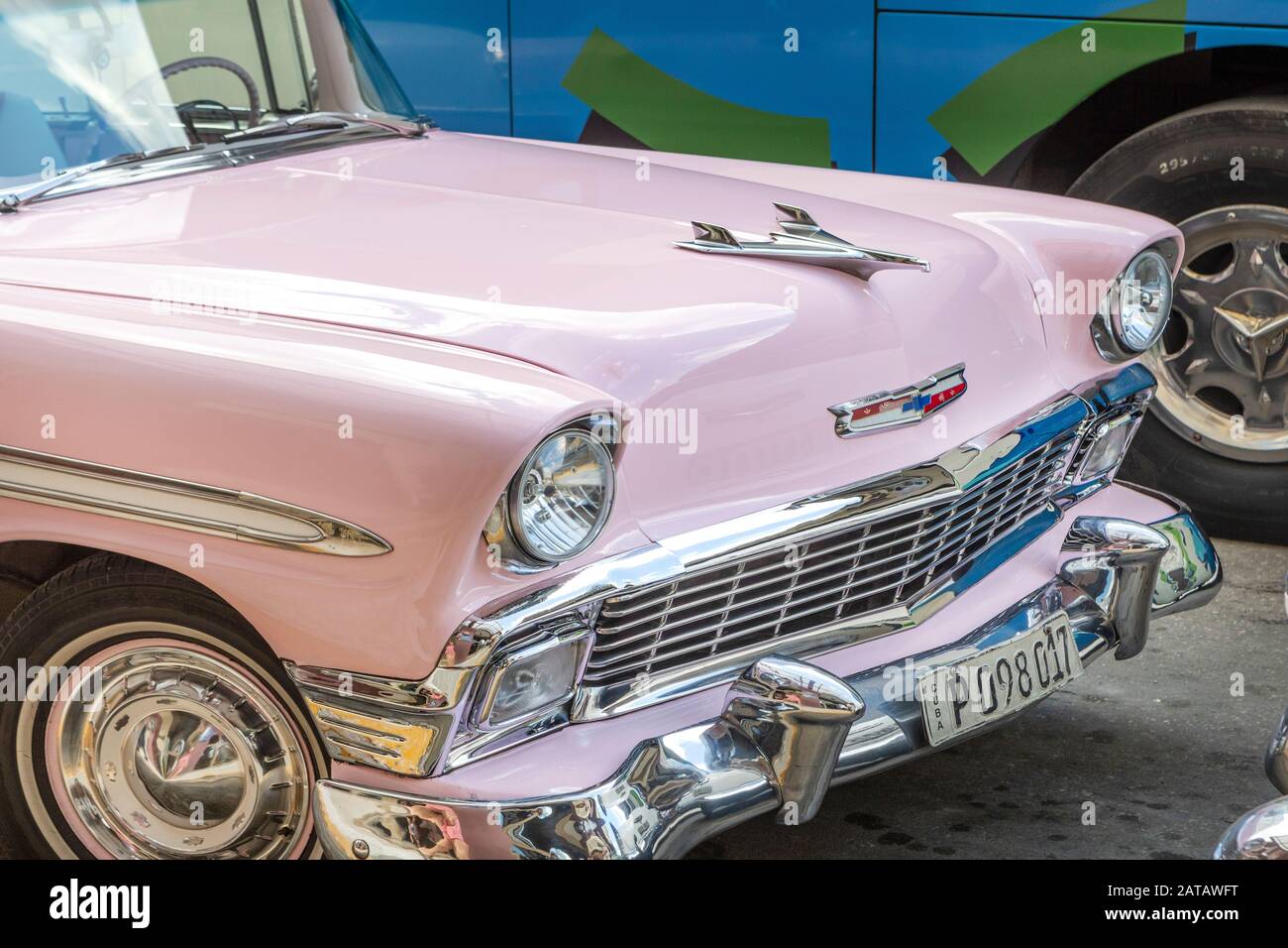 Classic Chevrolet in Havana, Cuba Stock Photo - Alamy
