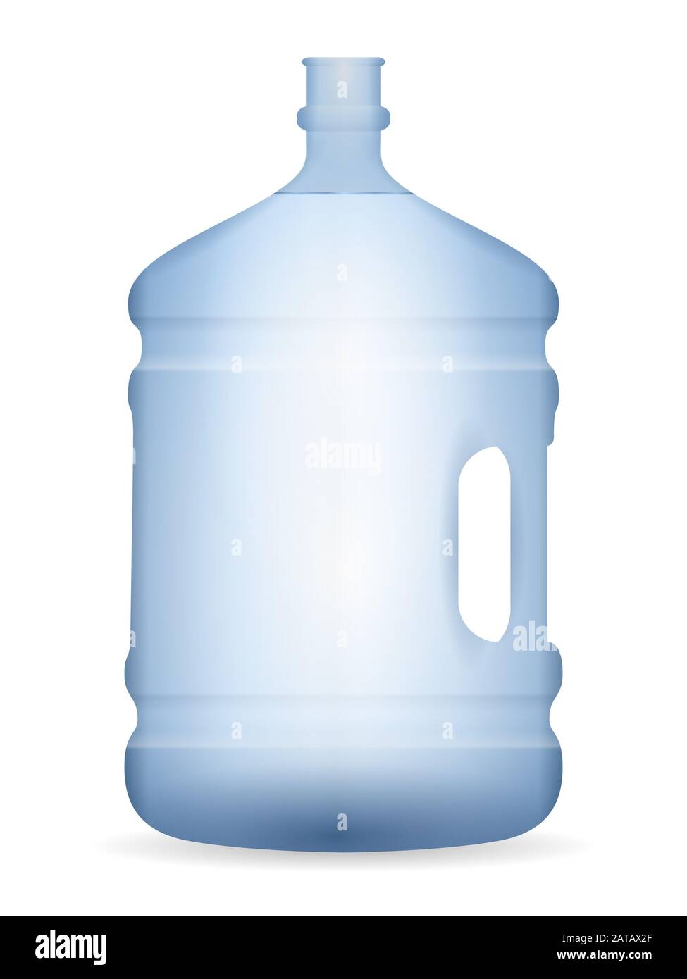 Water bottle on a white background. Vector illustration Stock Photo - Alamy