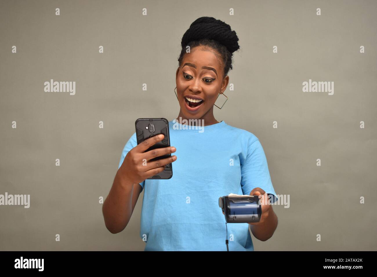 Pos machine africa hi-res stock photography and images - Alamy